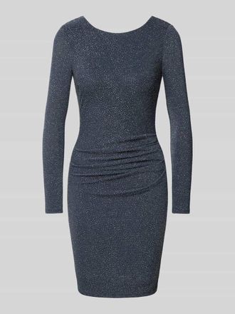 Jake*s Knielänges Cocktailkleid mit Strasssteinbesatz