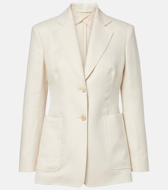 Max Mara Blazer Volont&agrave; en lin