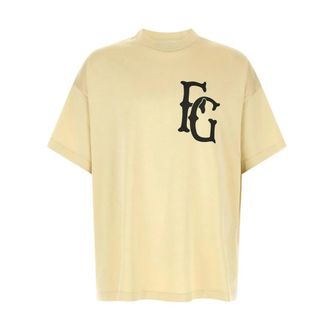 Fear of God Clean Neck Tee - - Tops - Herren - Gelb - S