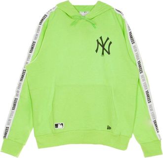 New Era Kapuzenpullover mit &Auml;rmelstreifen - - Sweatshirts & Hoodies - Herren - Gr&uuml;n - XL