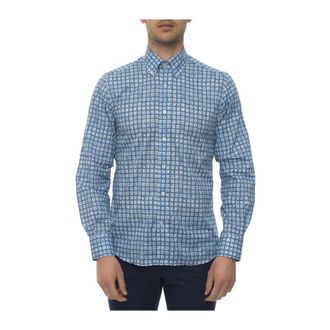Canali Casual Shirt - - Shirts - Herren - Blau - 3XL