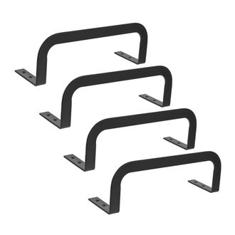 OSALADI 4 Stück Matratzenhalter aus Eisen rutschfeste Matratzenverriegelung Stabiler Matratzenstopper für Bettgestelle Formstabil und Bruchfest Universell für