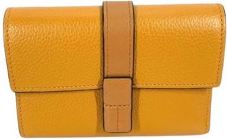 Loewe Portefeuille Pre-owned (tri-fold) - Femme - Pre-owned - Brun - Taille: ONE Size