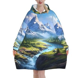 Generic Coat Arms of Malta Couverture &agrave; capuche pour femme et homme adulte surdimensionn&eacute;e pour une couverture douce et chaude