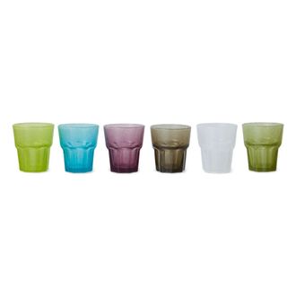 HKliving Verres Mineral - Set de 6 HKliving