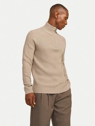 Jack & Jones Jack & Jones Pullover Pannel 12258473 Beige Regular Fit