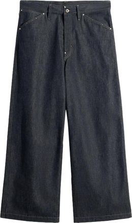 Christophe Lemaire Homme, Jeans, Gris, Taille: M Pantalon Large avec Clous