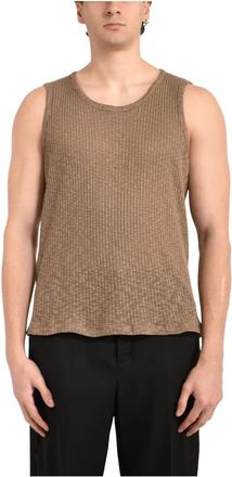 Costumein Homme, Pulls, Brun, Taille: XL Tricots Sans Manches