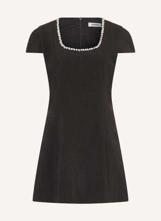 Sandro Sandro Kleid Mit Schmucksteinen schwarz