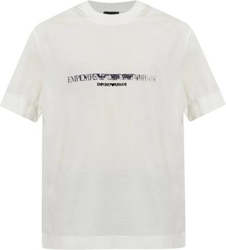 Emporio Armani Herren, Oberteile, Wei&szlig;, MGr&ouml;&szlig;e