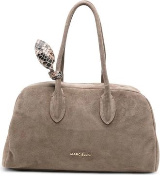 Marc Ellis Sac cabas Bilbao Bow Cm - Femme - Sacs - Beige - Taille: ONE Size