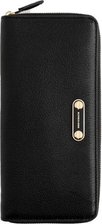 Borbonese Gro&szlig;e Geldb&ouml;rse mit Rundum-Rei&szlig;verschluss - - Accessories - Damen - Schwarzk - ONE SIZE