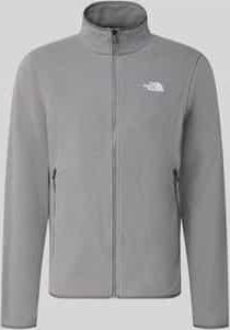 The North Face Regular Fit Fleecejacke mit Label-Stitching Modell GLACI