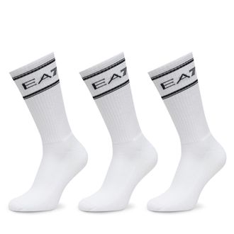 Emporio Armani Lange Socken EA7 Emporio Armani 7X000381 AF18572 M0066 Wei&szlig;