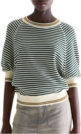 Bellerose Femme, Pulls, Multicolore, Taille: 34 FR Anglet Pulls &agrave; col rond