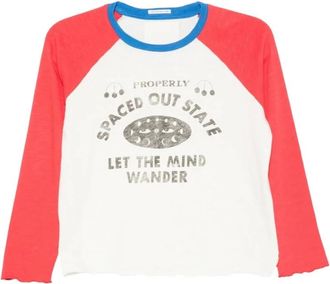 Mother The Vintage Sporty Concert - Spaced Out - Femme - Tops - Multicolore - Taille: 36 FR