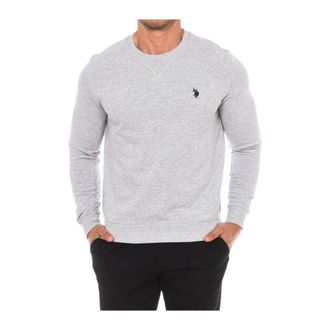 U.S.Polo Association Lang&auml;rmeliges Sweatshirt mit Rundhalsausschnitt - - Sweatshirts & Hoodies - Herren - Grau - XL