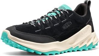 Keen Jaspe Zionic - Semelle durable en daim pour homme, Noir/turquoise vif, 14