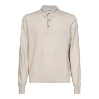 D4.0 Polohemd - - Tops - Herren - Beige - XL
