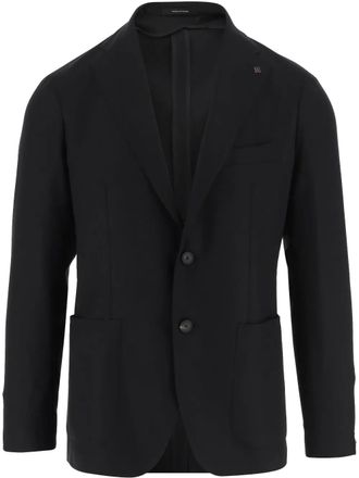 Tagliatore blazer à simple boutonnage - Noir
