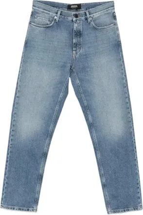 Ermenegildo Zegna Homme, Jeans, Bleu, Taille: W34 Roccia Slim Fit Jeans