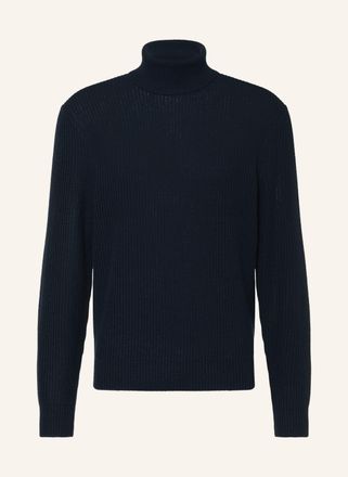 HUGO BOSS Rollkragenpullover Fioccolo blau