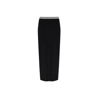 Versace Rock mit Schlitz hinten - - Skirts - Damen - Schwarzk - M