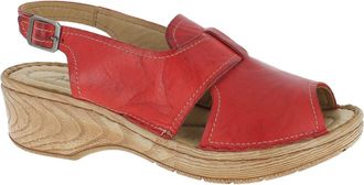 Andrea Conti Damen Sandalette Sandale, rot, 39 EU