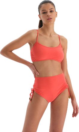 Dagi Womens Fashion, Bralette Bikini Top, Orange, 36 cm