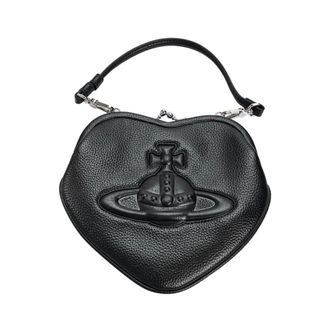 Vivienne Westwood Belle Heart Frame Purse - - Bags - Damen - Schwarzk - ONE SIZE