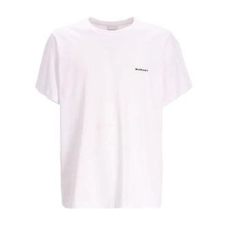 Isabel Marant Zafferh T-Shirt - - Tops - Herren - Wei&szlig; - XS