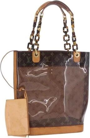 Louis Vuitton Pre-owned Toile sacs-louis-vuitton - Femme - Pre-owned - Brun - Taille: ONE Size
