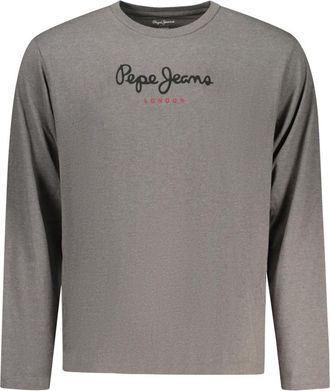 Pepe Jeans London Eggo Langarm-T-Shirt - - Tops - Herren - Grau - M