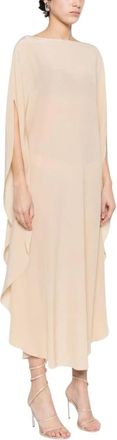 Gianluca Capannolo Femme, Robes, Beige, Taille: 38 FR Iris Asymmetric Dress