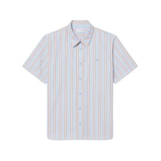 Lacoste Homme, Chemises, Bleu, Taille: S Chemise a rayure