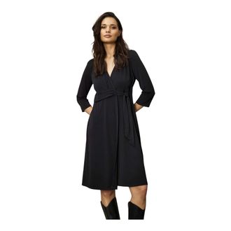 In Front Fay Kleid 3/4 &Auml;rmel - - Dresses - Damen - Schwarzk - M