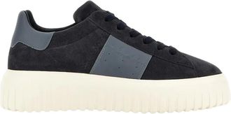 Hogan Homme, Chaussures, Bleu, Taille: 40 EU H-Stripes Baskets