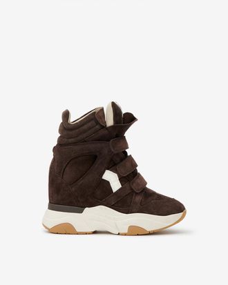 Isabel Marant Baskets Balskee - Femme - Chocolat / Blanc Laiteux - Taille36 - Isabel Marant