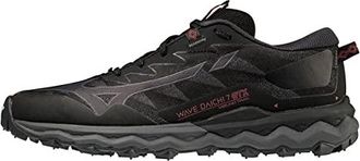 Mizuno Wave Daichi 7 GTX Chaussures de Course pour Femme, Garnetrose en Fer Noir, 38 EU
