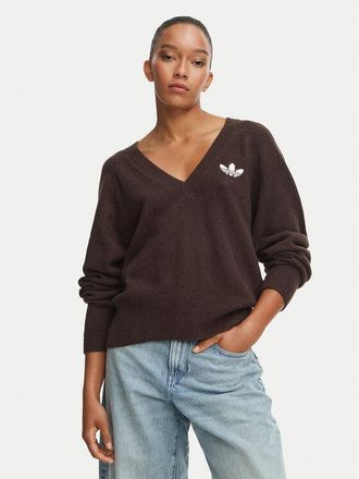 adidas Pullover Essentials IA4444 Dunkelbraun Loose Fit