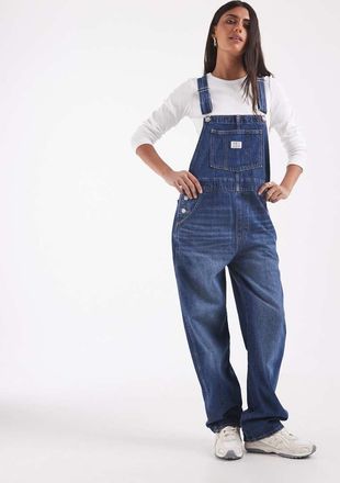 Levi's salopette en jean vintage bleu moyen