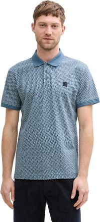 Tom Tailor T-Shirt mit Streifenmuster, Lime White Irregular Stripe, XXXL