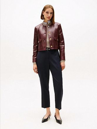 Tommy Hilfiger Pantalon slim droit Timeless longueur cheville