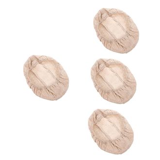 Garneck 4 St&uuml;cke Brot Korb Liner Proofing Tuch Sauerteig Brot Tuch Abdeckung Backen Werkzeug