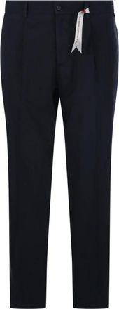 Santaniello Homme, Pantalons, Bleu, Taille: M Irno Pant
