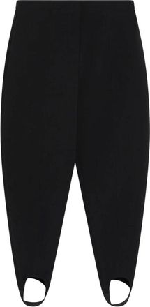 Loewe Pantalon &agrave; brides - Femme - Pantalons - Noir - Taille: 34 FR