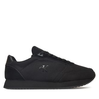Calvin Klein Jeans Sneakers Calvin Klein Jeans Runner Sock Laceup Mg Canvas YM0YM01217 Schwarz