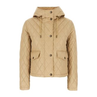 Burberry Pembroke Steppjacke mit Kapuze - - Jackets - Damen - Beige - L