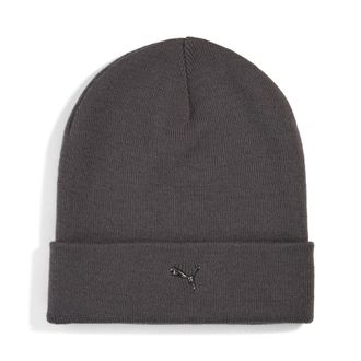 Puma Bonnet &agrave; couronne haute avec logo PUMA CAT en m&eacute;tal, Accessoires, Gris, OSFA