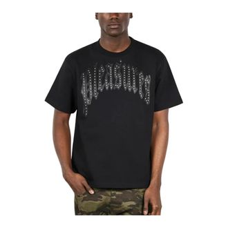 Pleasures Twitch Studded Crewneck - - Tops - Herren - Schwarzk - L